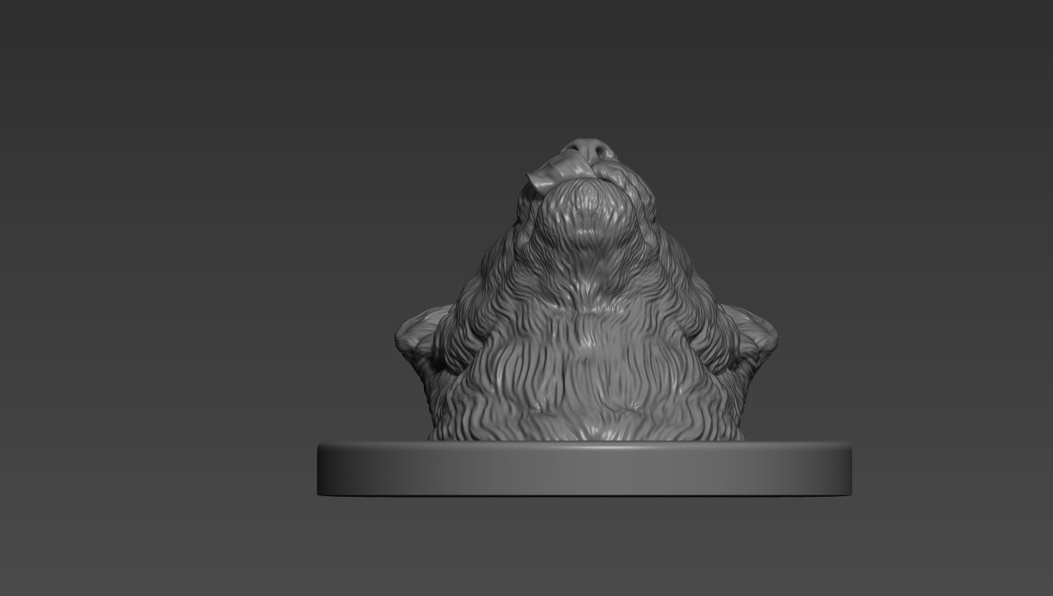 Lion cub head 3D model 3D printable | CGTrader