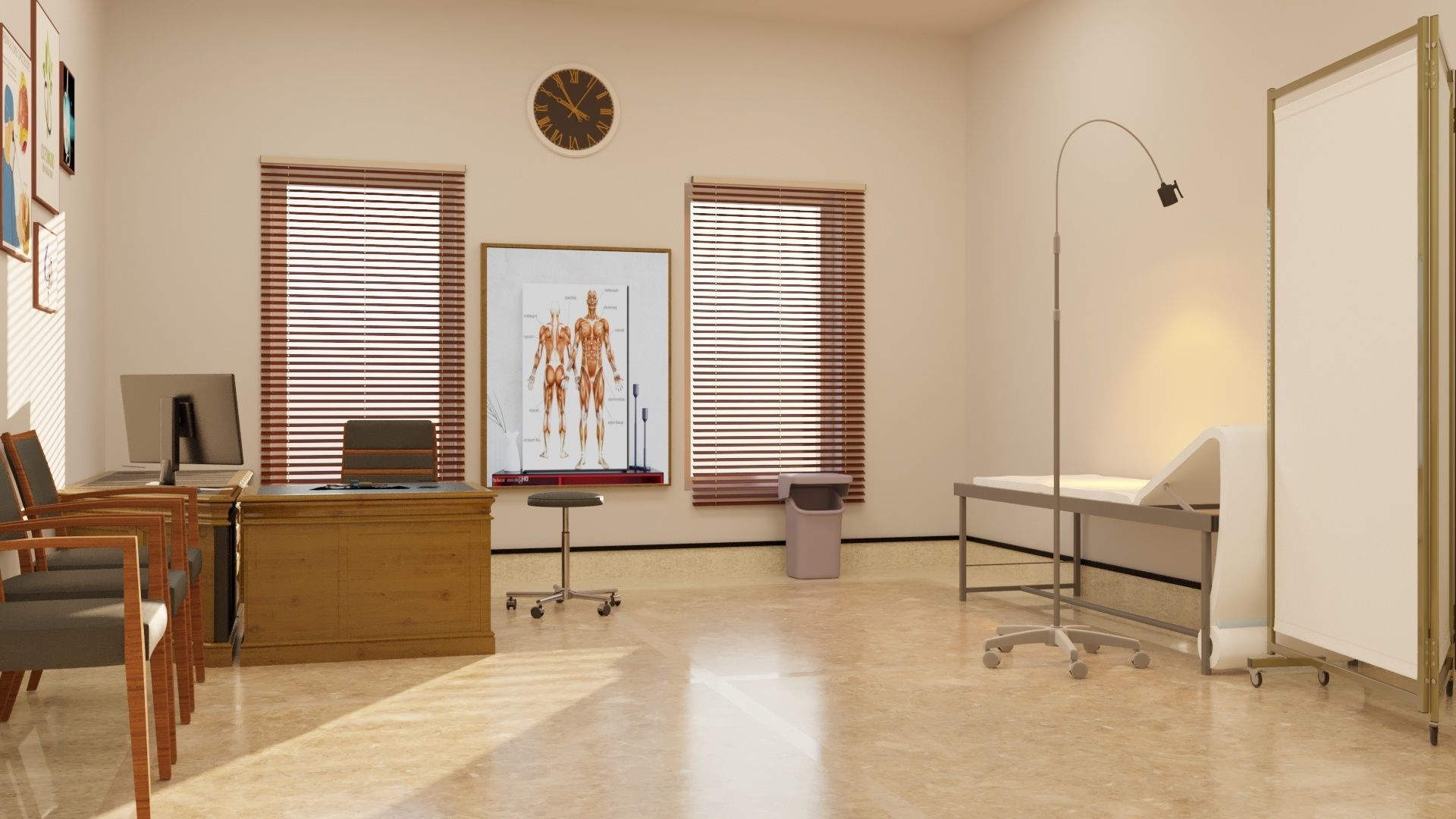 examination room 3d model 3D model | CGTrader
