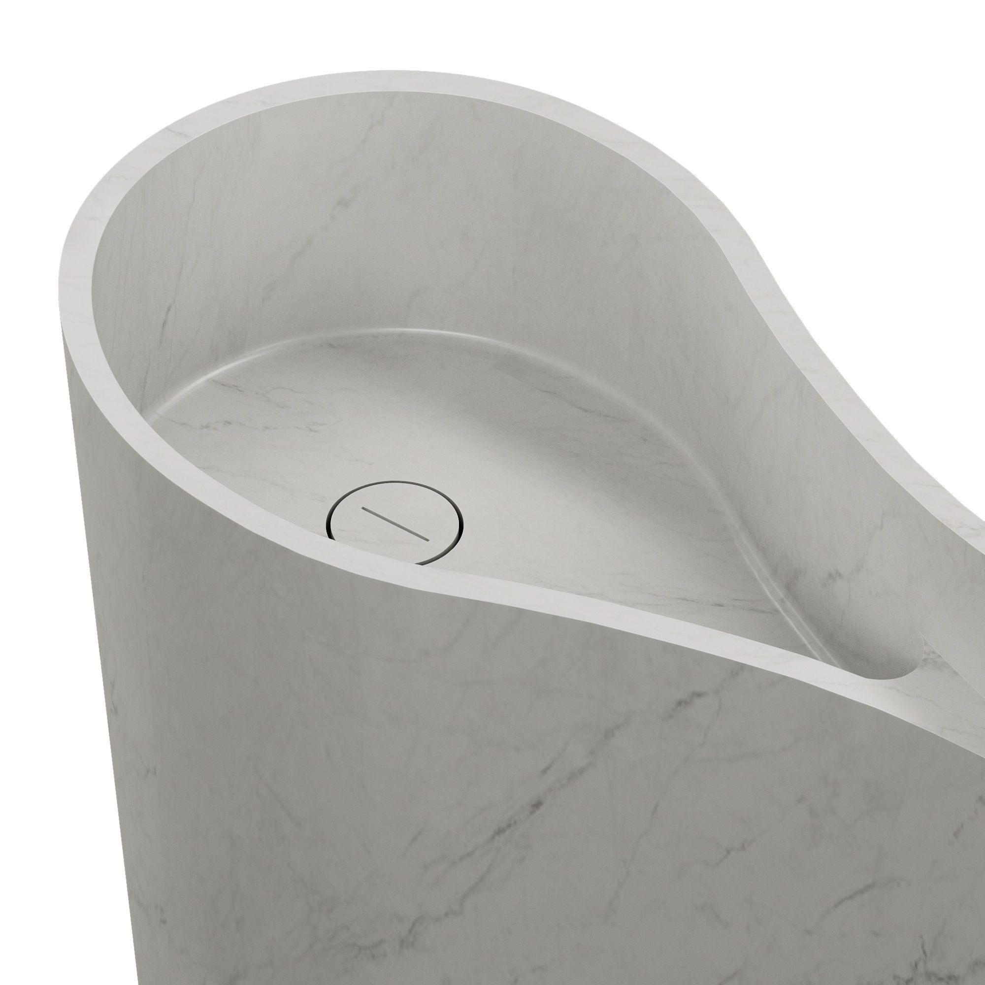 3D model WAVE Freestanding marble sink VR / AR / low-poly | CGTrader