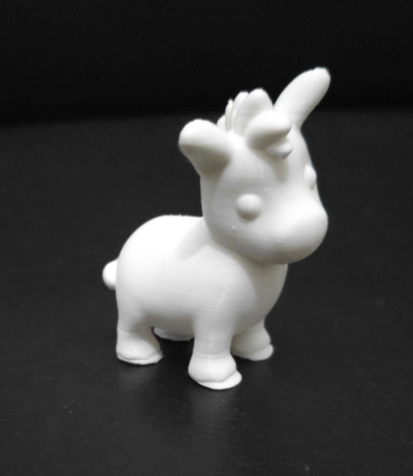 Donkey Cartoon 3D model 3D printable | CGTrader