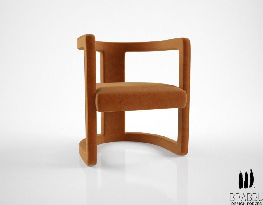 Brabbu Rukay armchair 3D model | CGTrader