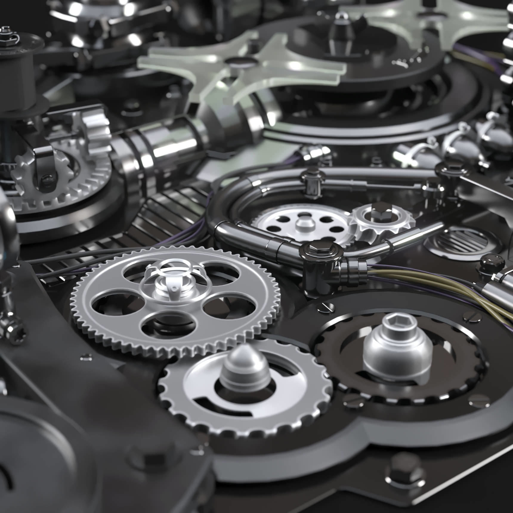 Mechanism Animated 3D model animated | CGTrader