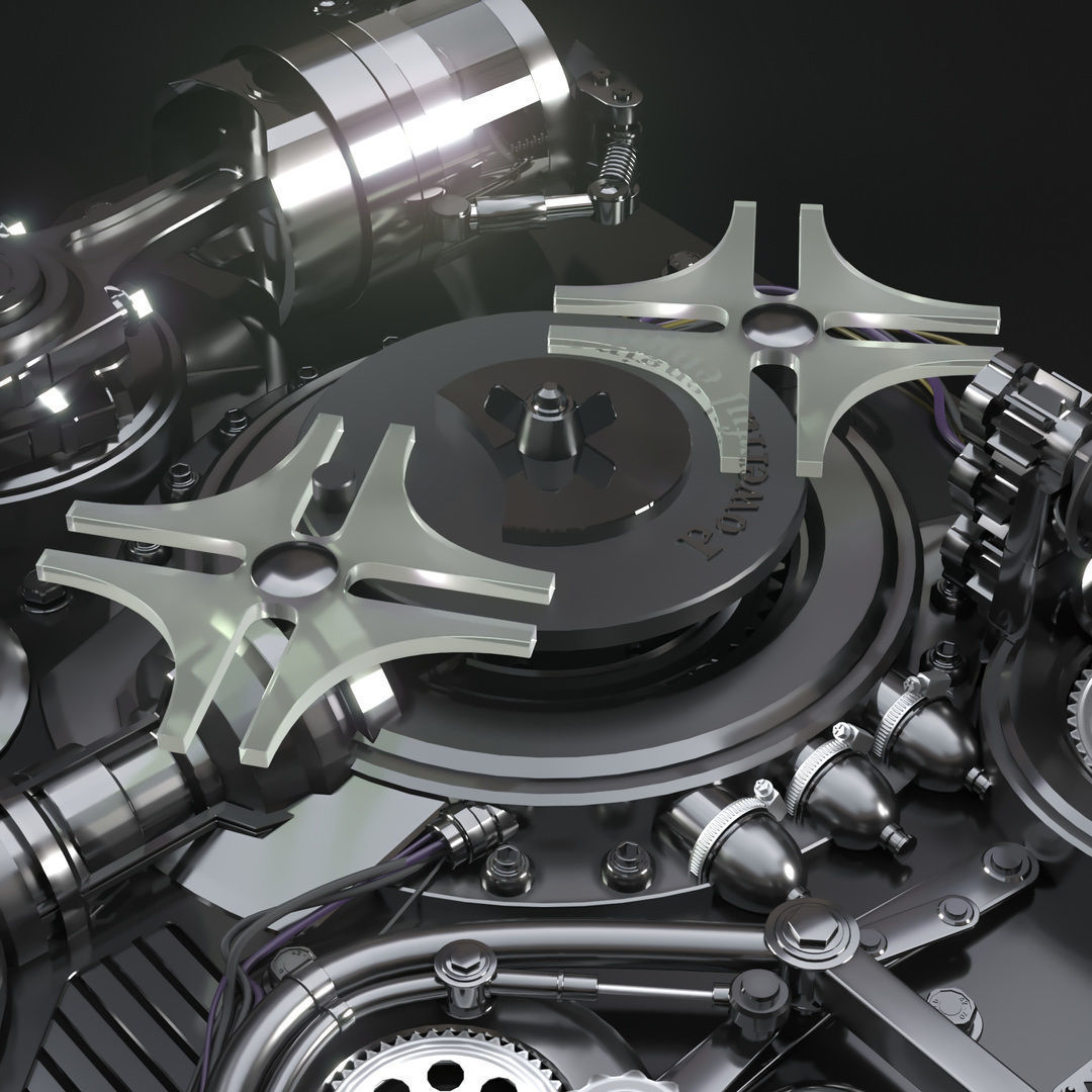 Mechanism Animated 3D model animated | CGTrader
