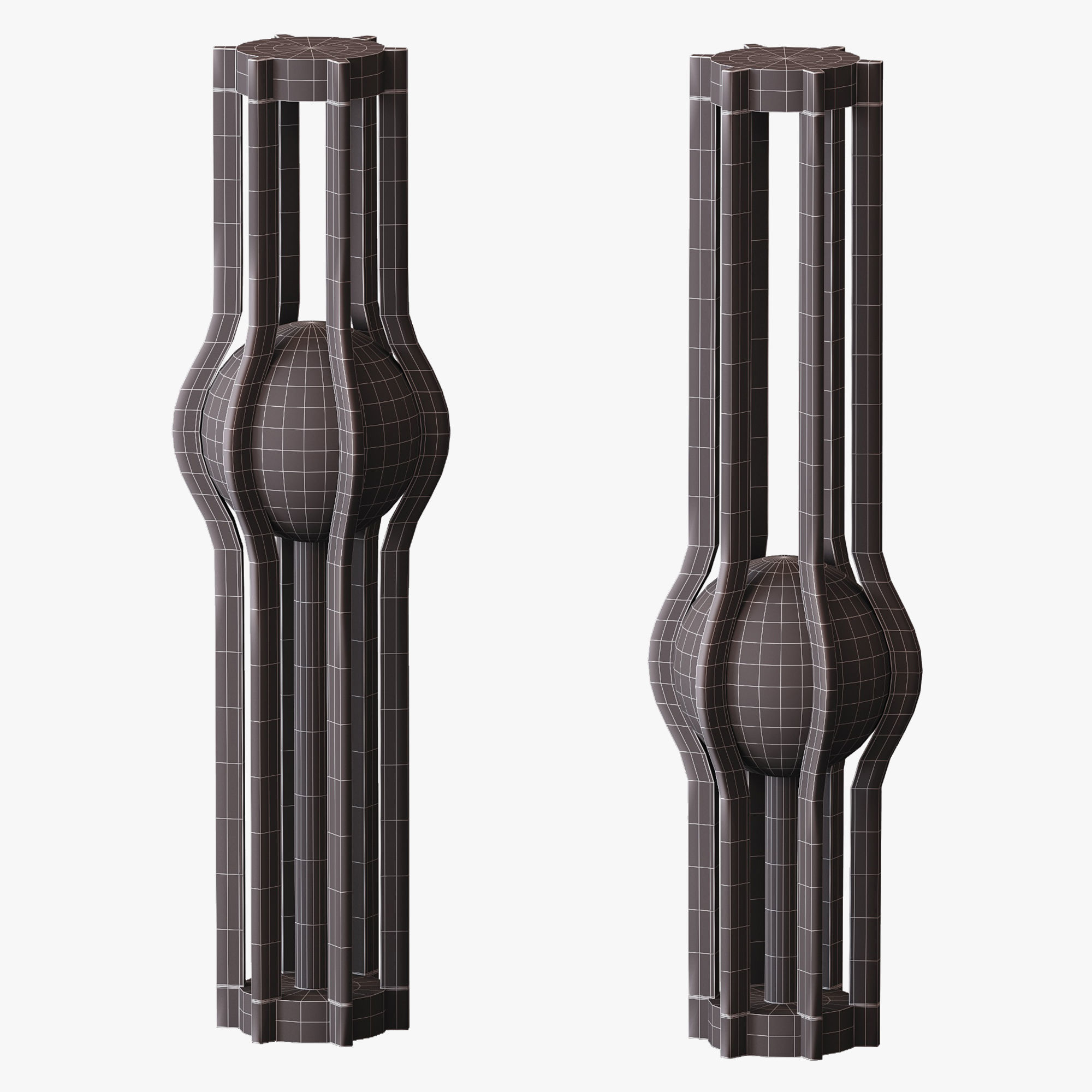 3D model Luminaire floor lamp Bork CL700 VR / AR / low-poly | CGTrader