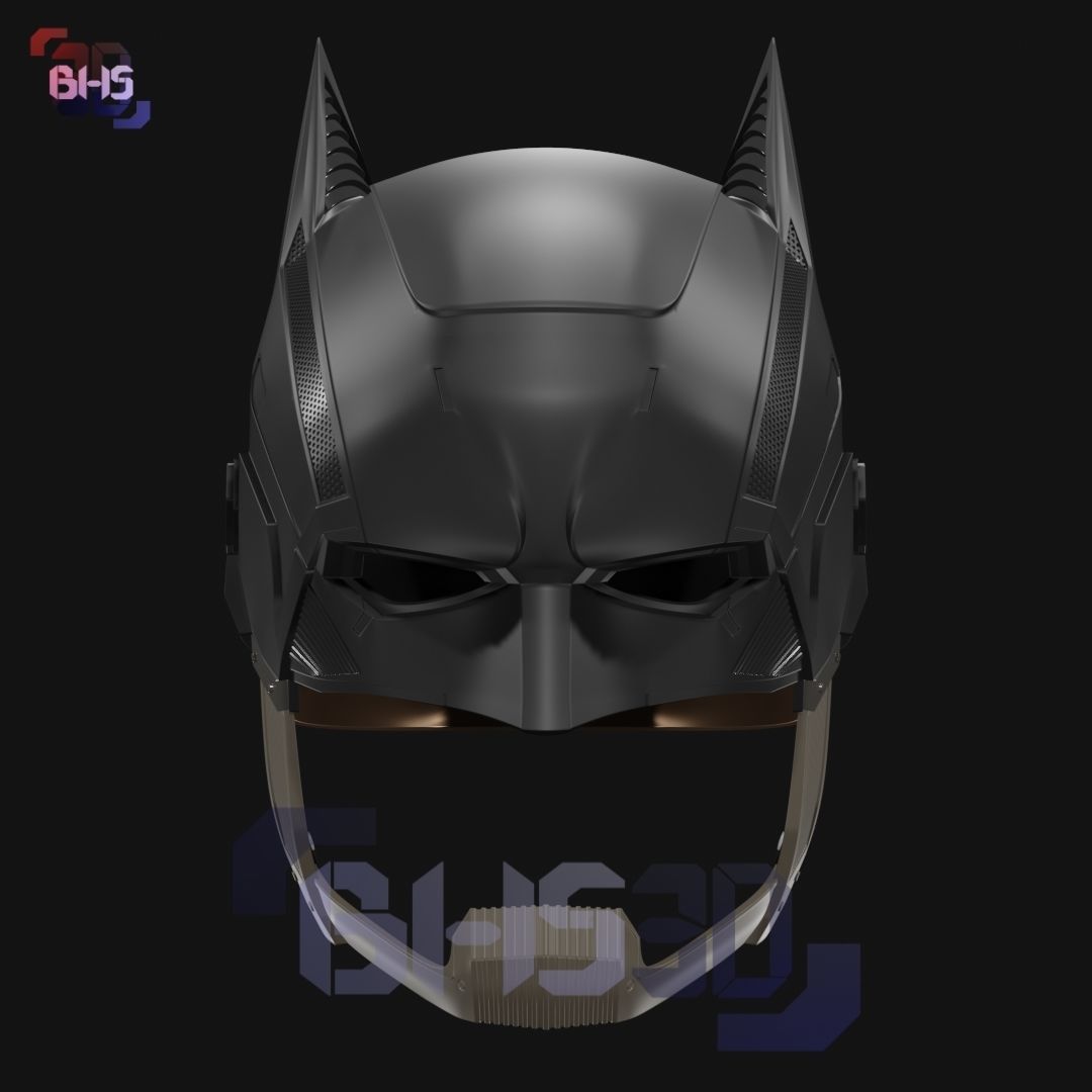 Dark Detective Helmet Batman Future State 3D model 3D printable | CGTrader