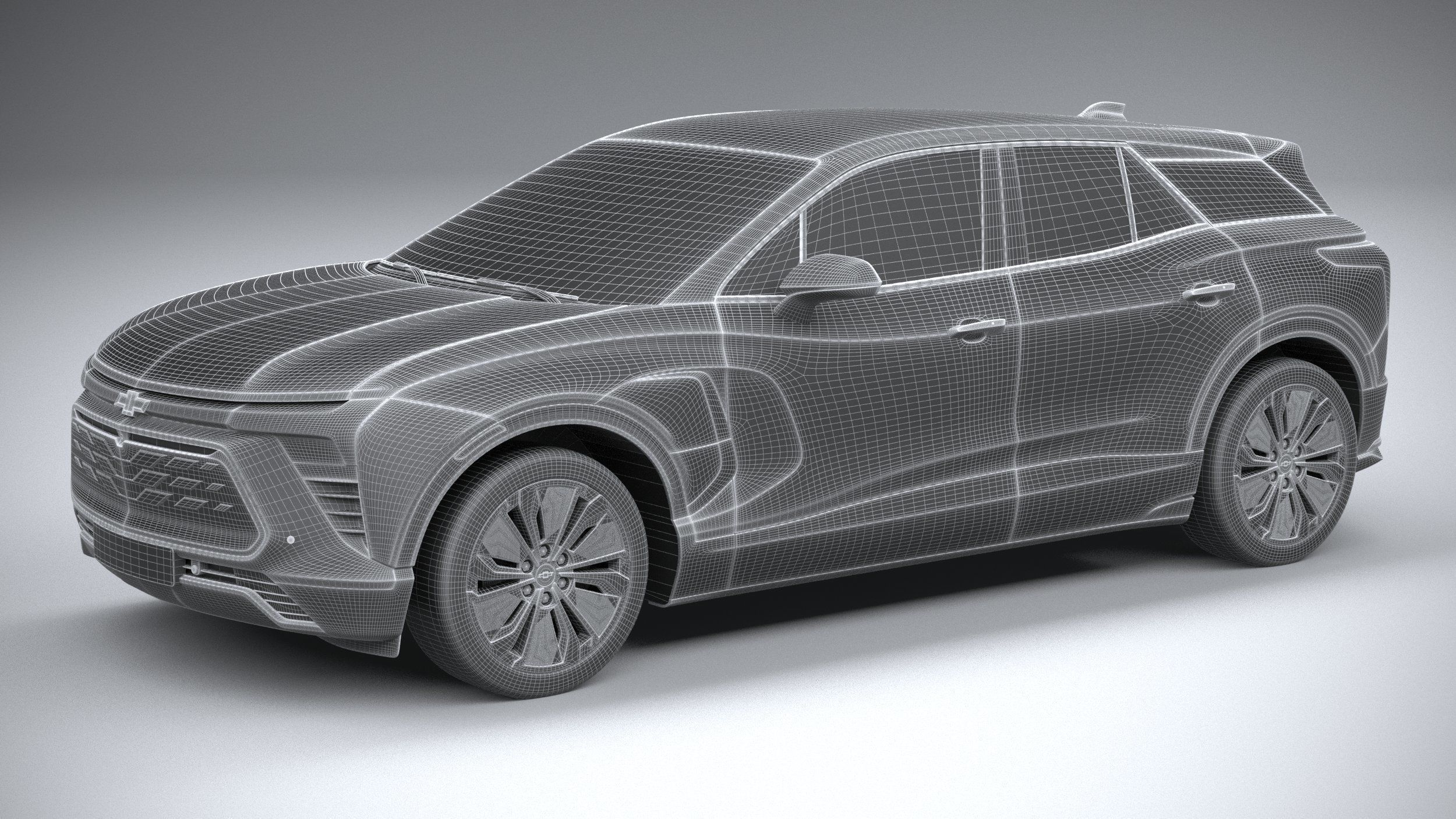 Chevrolet Blazer EV LT CG 2023 3D model | CGTrader