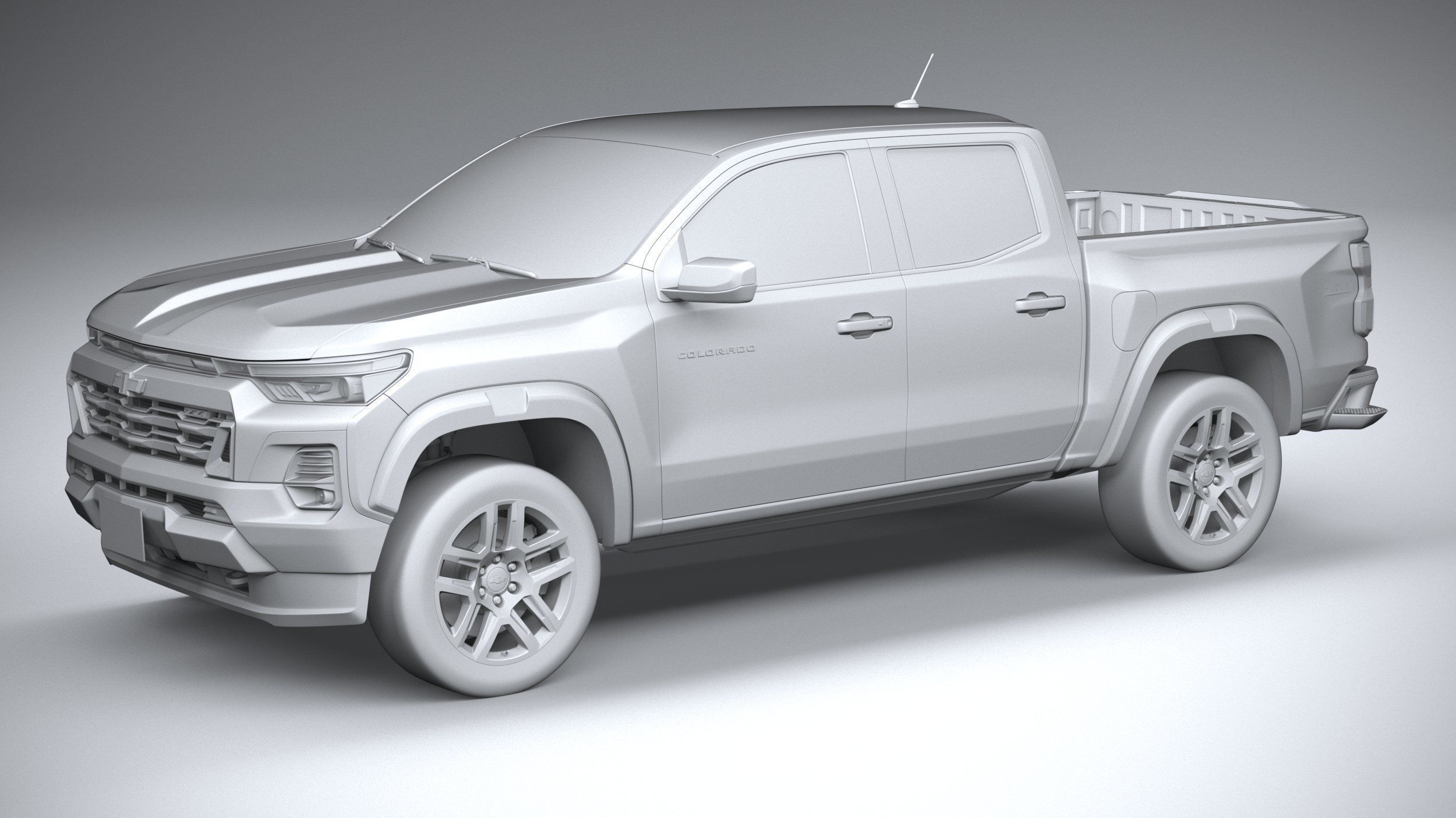 Chevrolet Colorado Z71 CG 2023 3D model | CGTrader