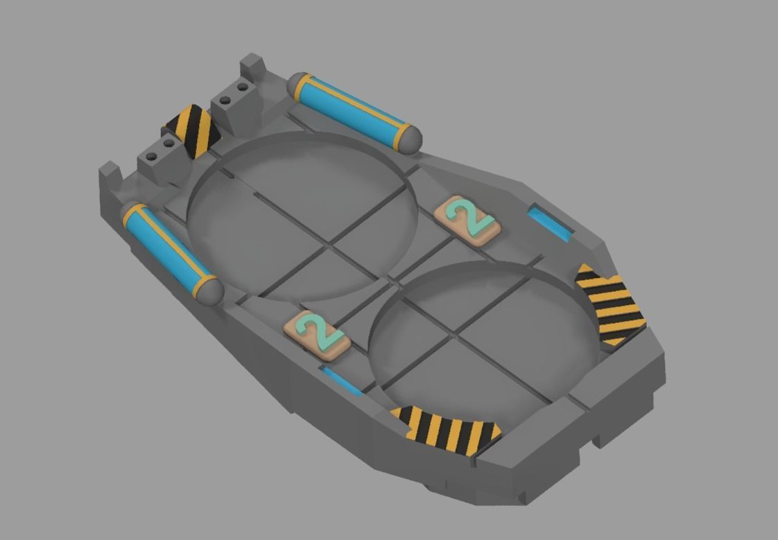 Nemesis Escape Pod 3D model 3D printable | CGTrader