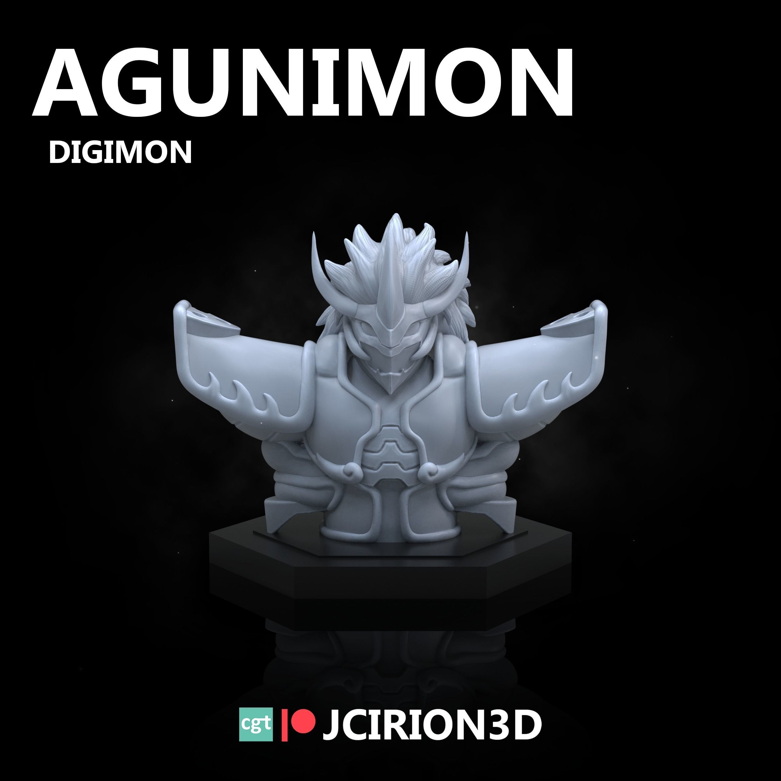 Agunimon Spirit - Digimon Frontier 3D model 3D printable | CGTrader