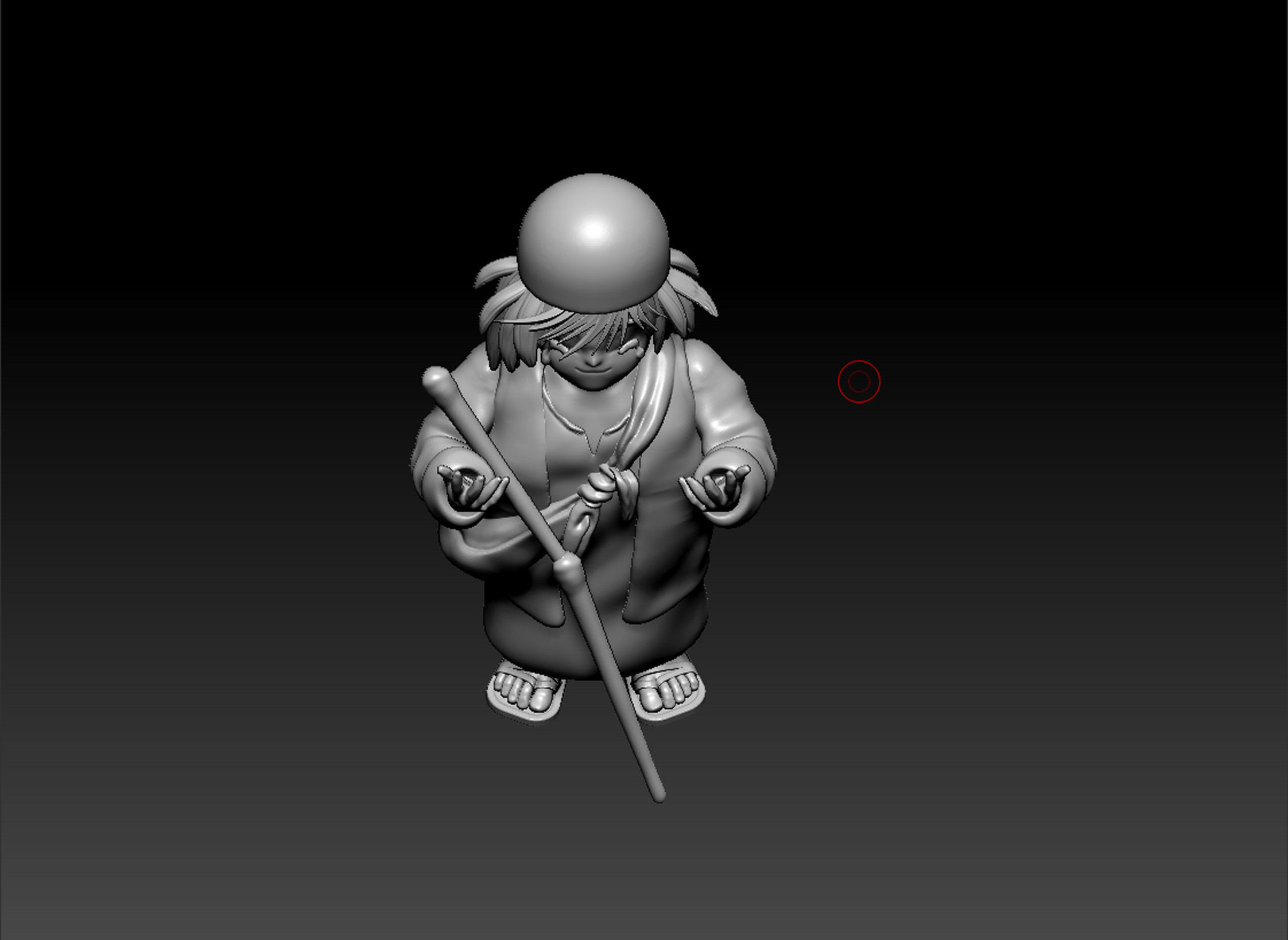 Tommy Dragon Ball 3D model animated | CGTrader