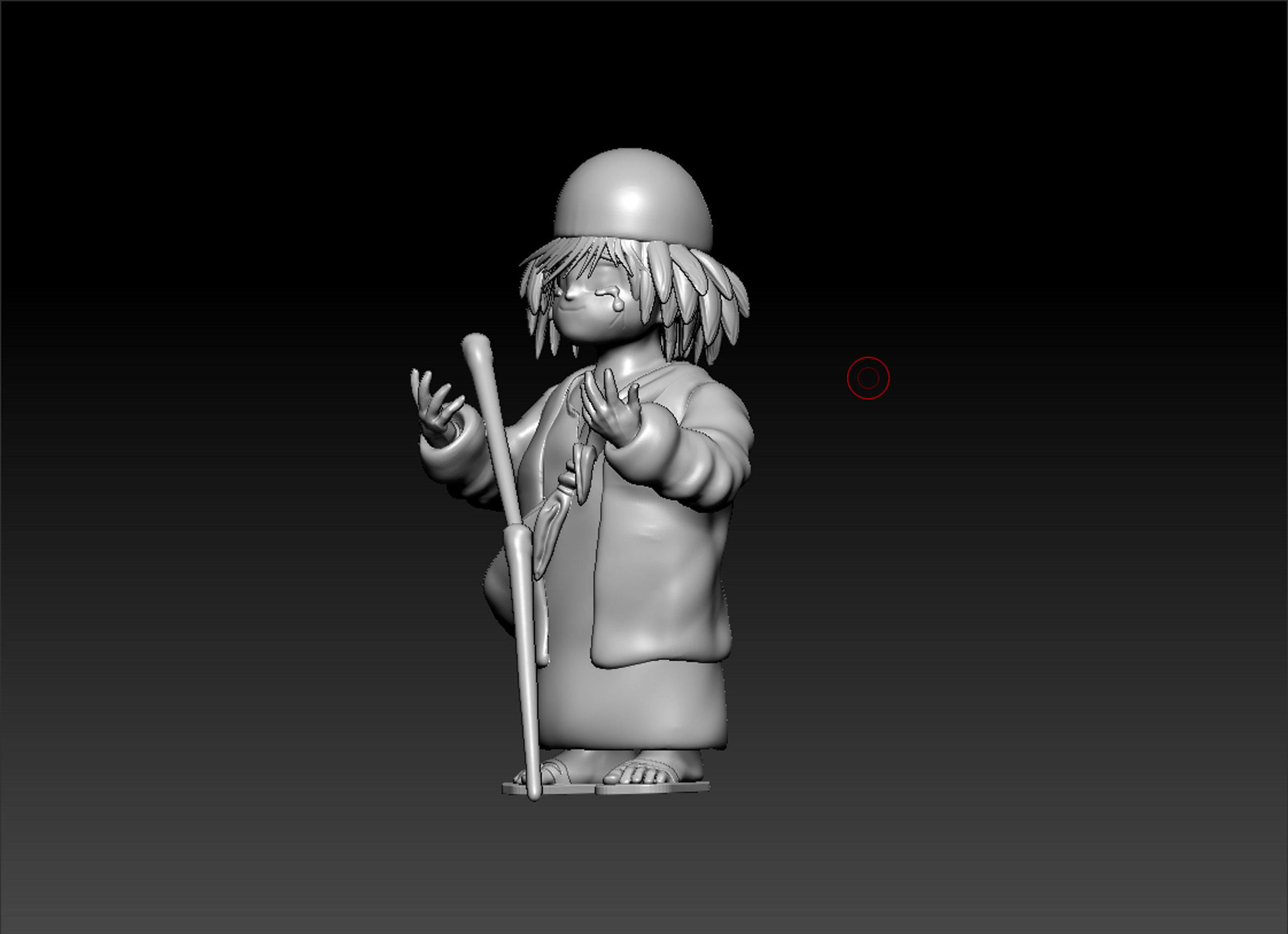 Tommy Dragon Ball 3D model animated | CGTrader