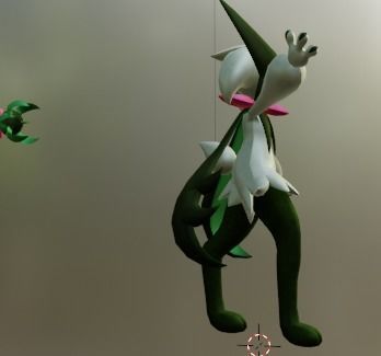 meowscarada pokemon scarlet and violet 3d figurine 3D model 3D ...