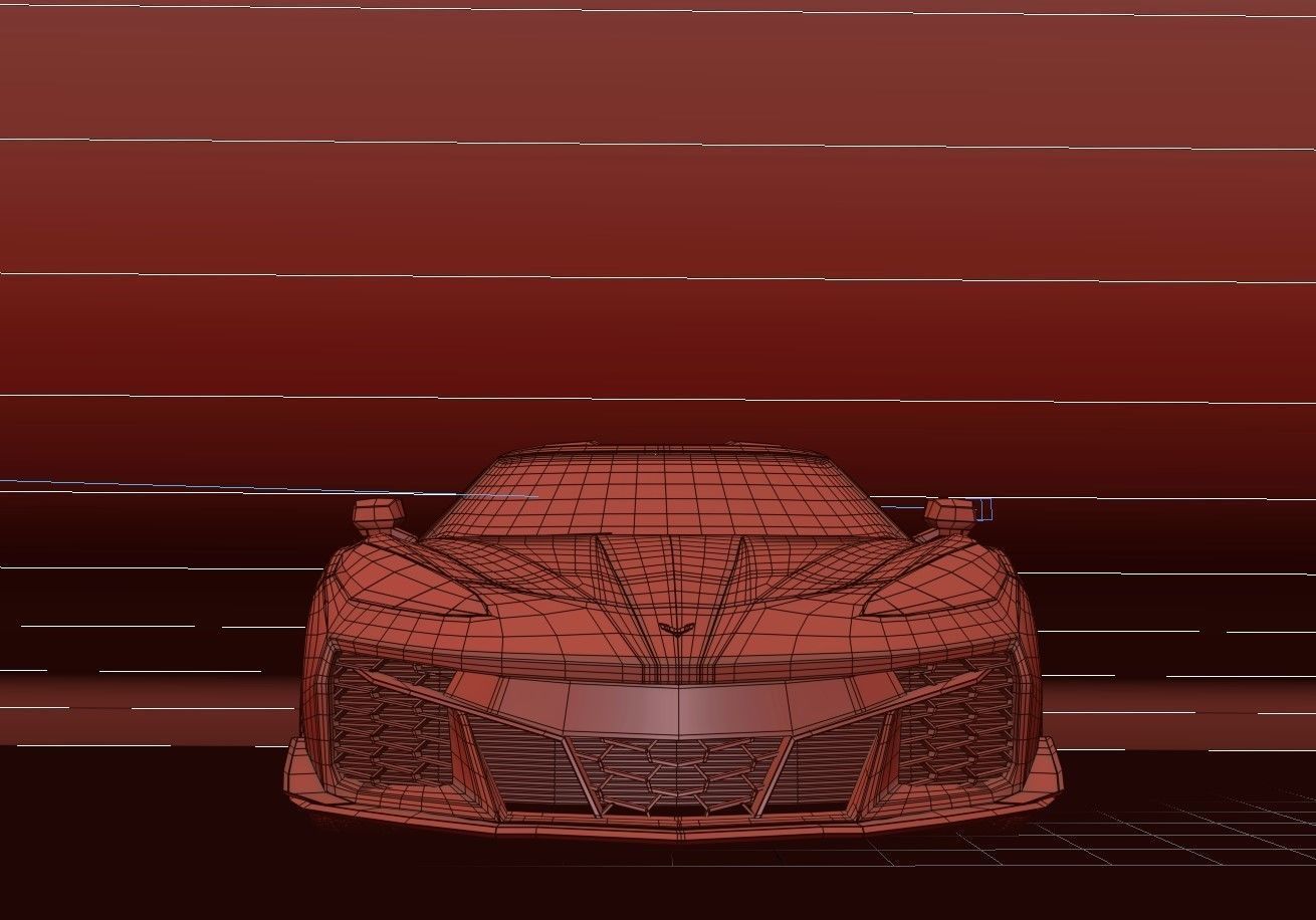 Chevrolet Corvette Z06 3D model | CGTrader