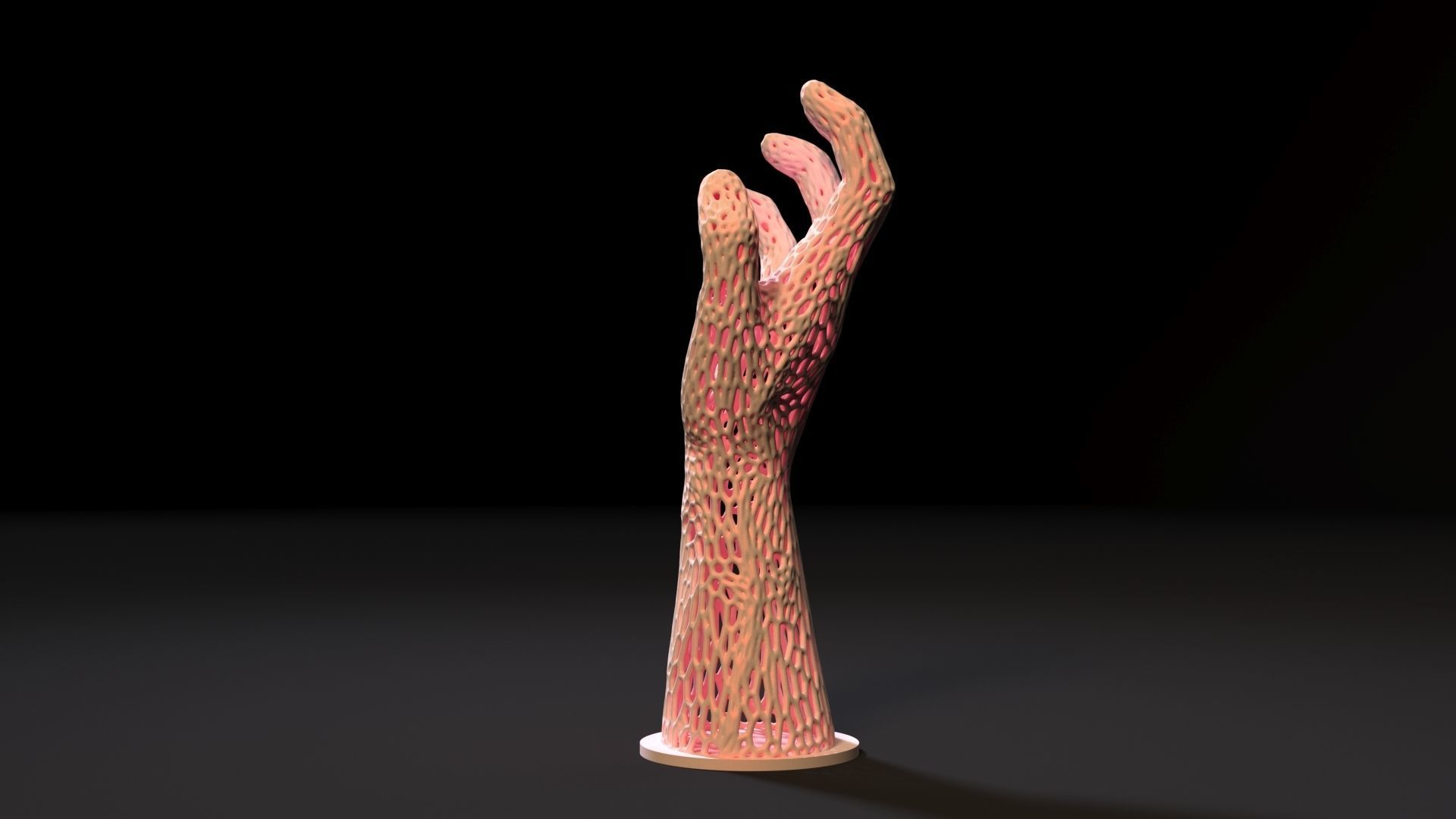 Hand halloween 3D model 3D printable | CGTrader