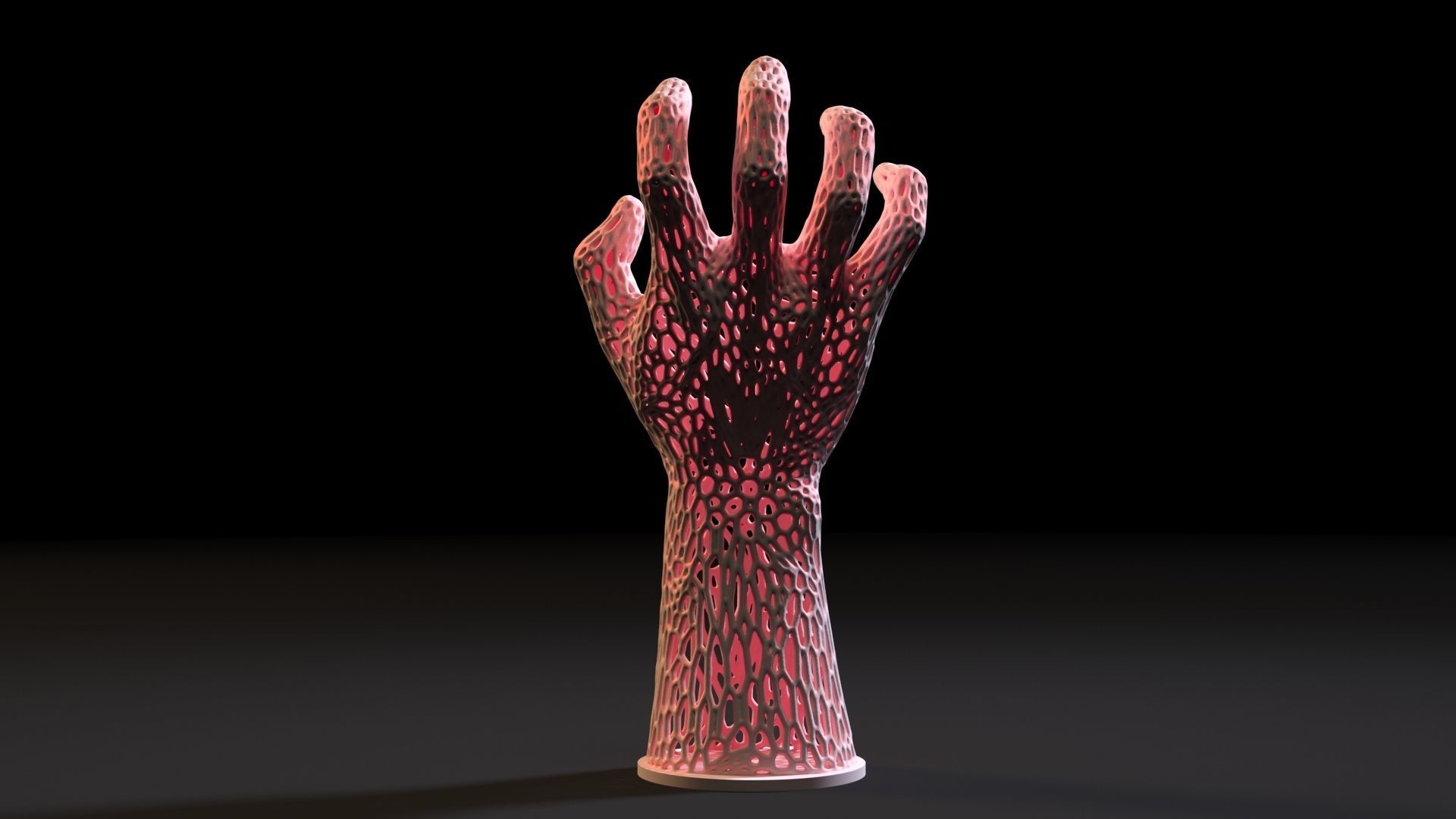 Hand halloween 3D model 3D printable | CGTrader
