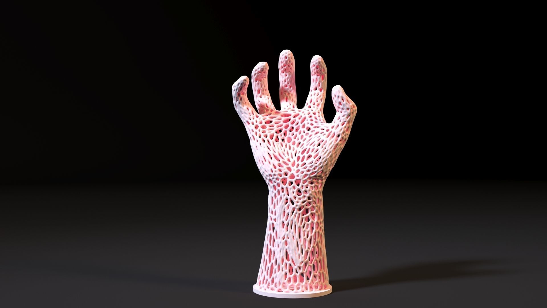 Hand halloween 3D model 3D printable | CGTrader