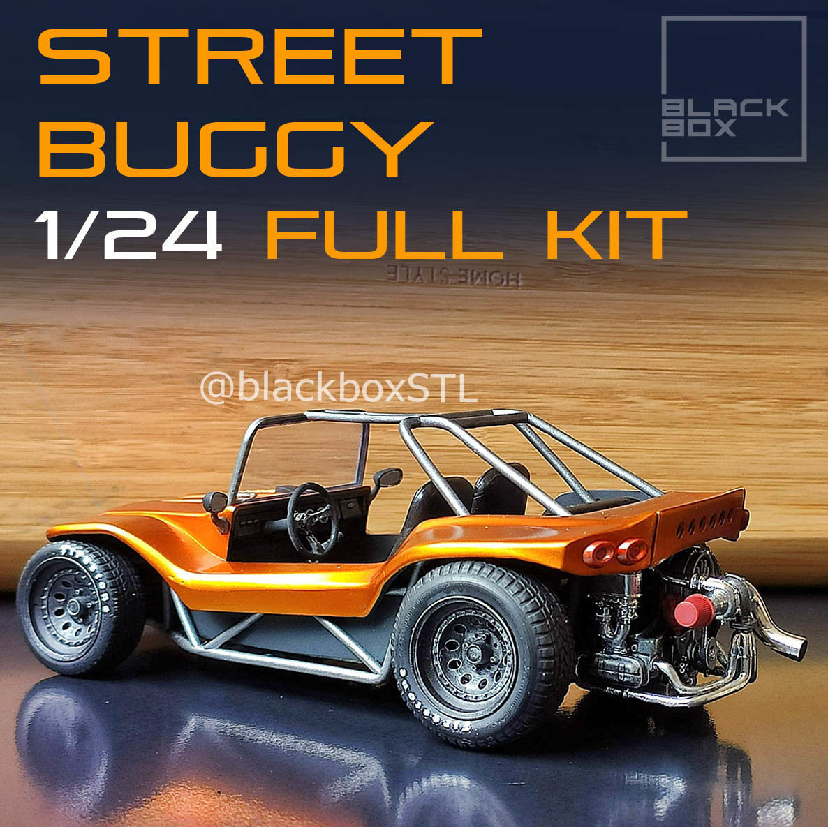 STREET BUGGY FULL MODELKIT 1-24th scale 3D model 3D printable | CGTrader