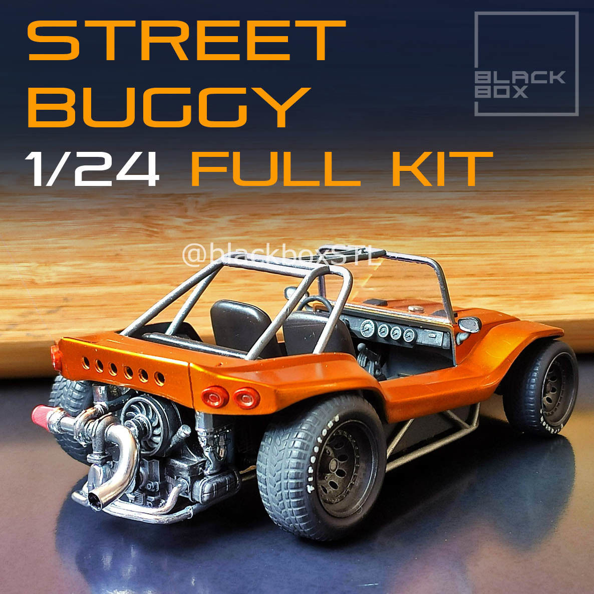 STREET BUGGY FULL MODELKIT 1-24th scale 3D model 3D printable | CGTrader