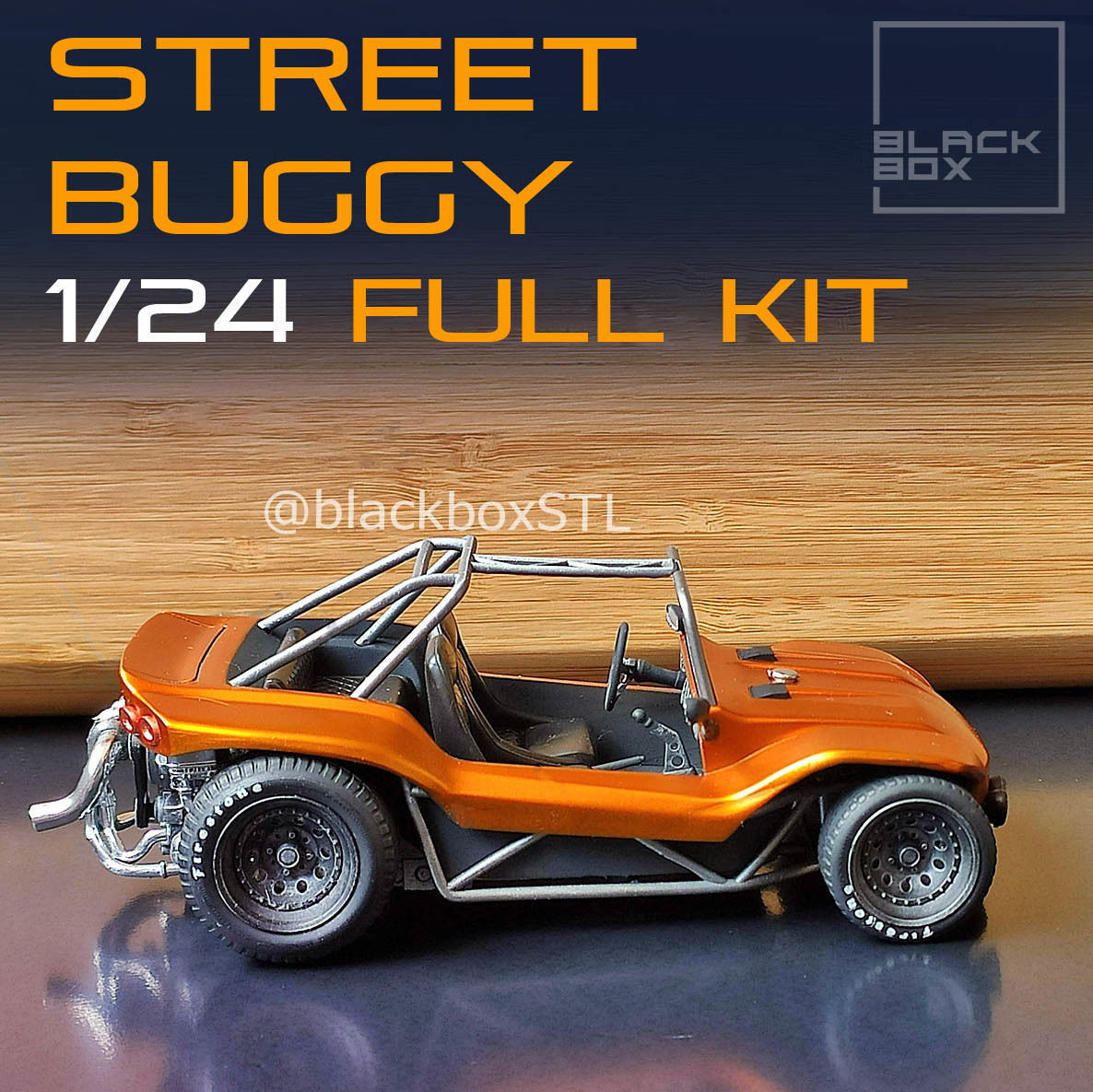 STREET BUGGY FULL MODELKIT 1-24th scale 3D model 3D printable | CGTrader