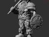 Hero Dwarf 3D model 3D printable | CGTrader