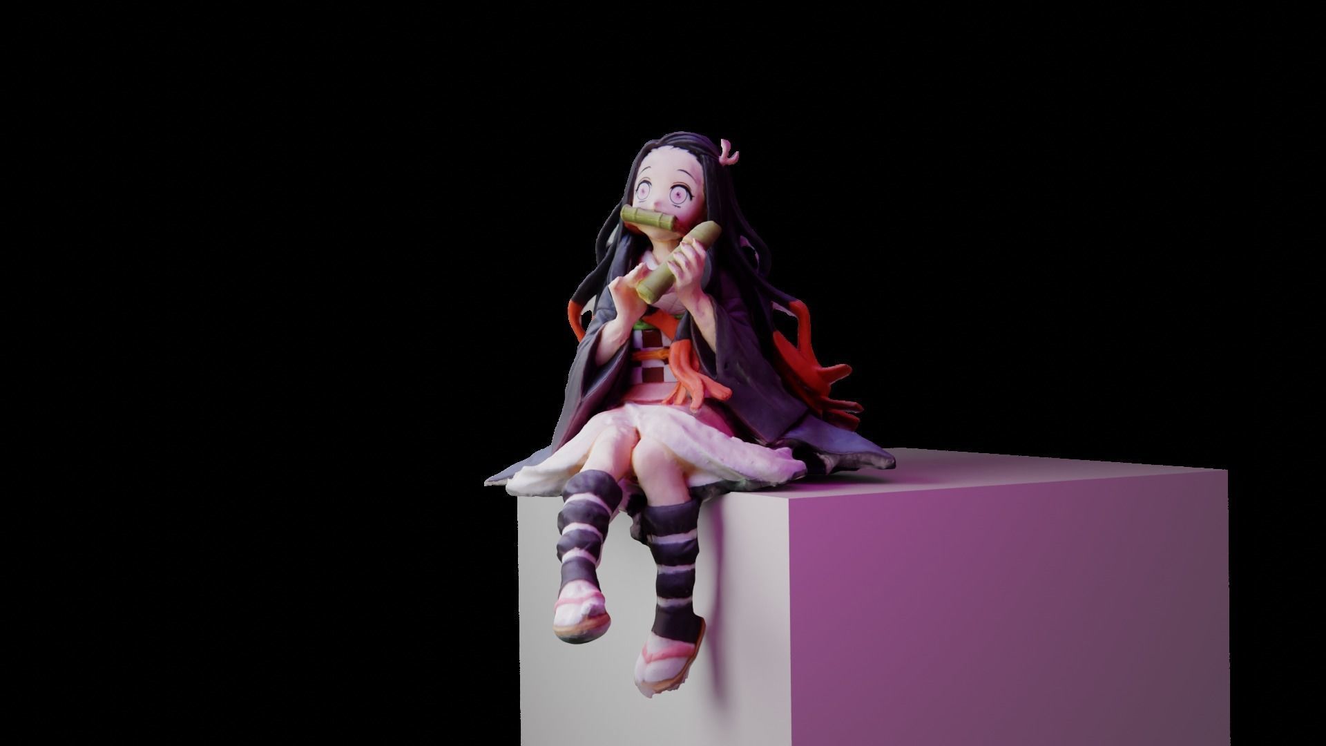 Nesuko Demon Slayer 3D model | CGTrader