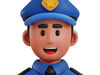 3D model 3d avatar profession as Policeman VR / AR / low-poly | CGTrader