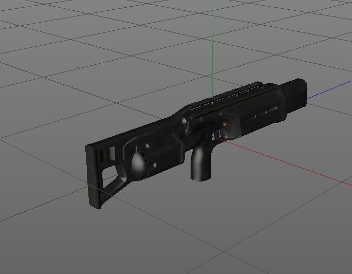 shotgun SiX-12 3D model | CGTrader