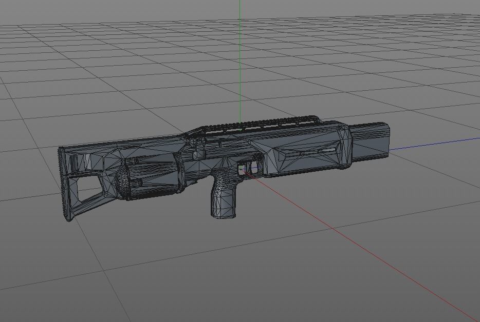 shotgun SiX-12 3D model | CGTrader