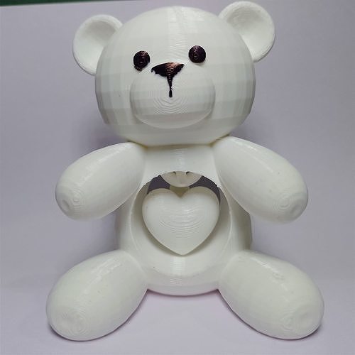 Teddy Bear 3D model 3D printable | CGTrader