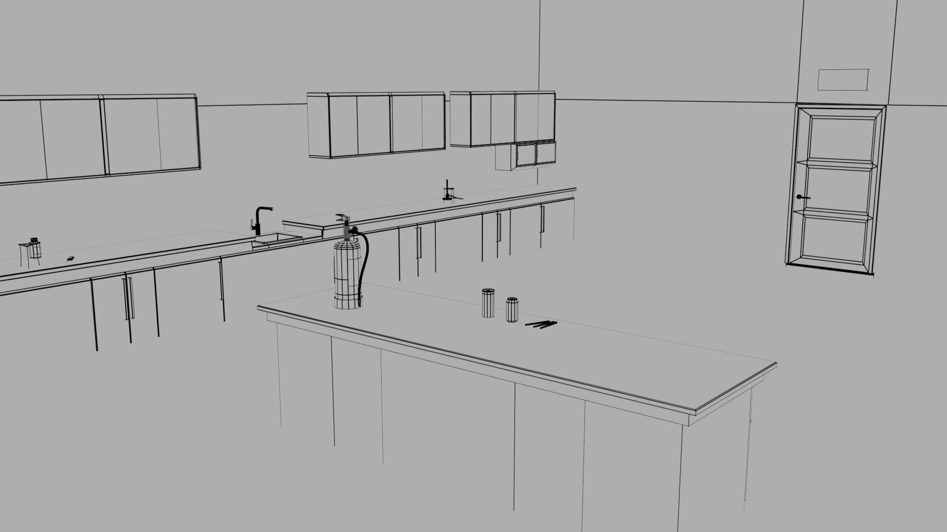 3D model Synthesis reactions Lab VR / AR / low-poly | CGTrader