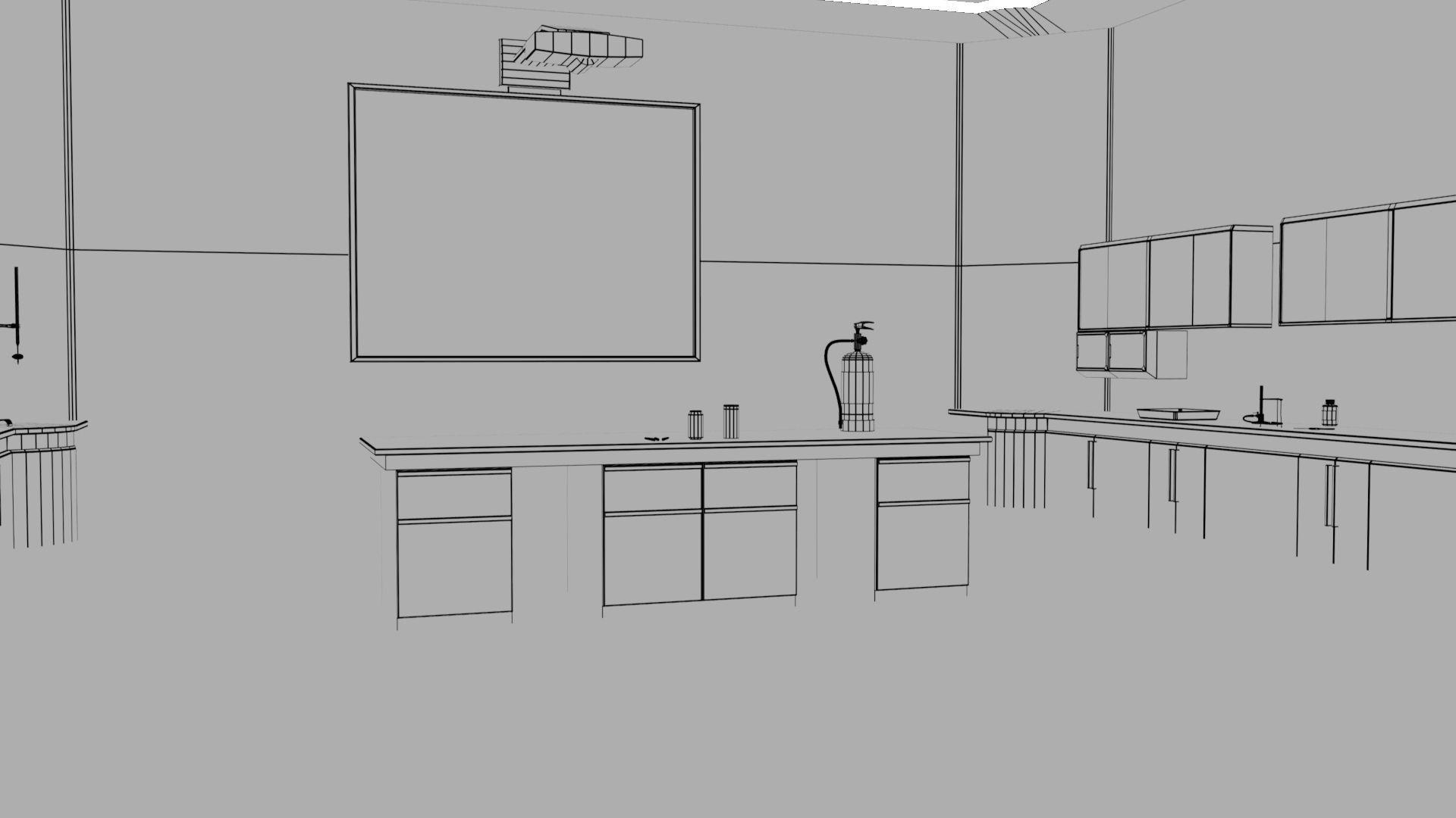 3D model Synthesis reactions Lab VR / AR / low-poly | CGTrader
