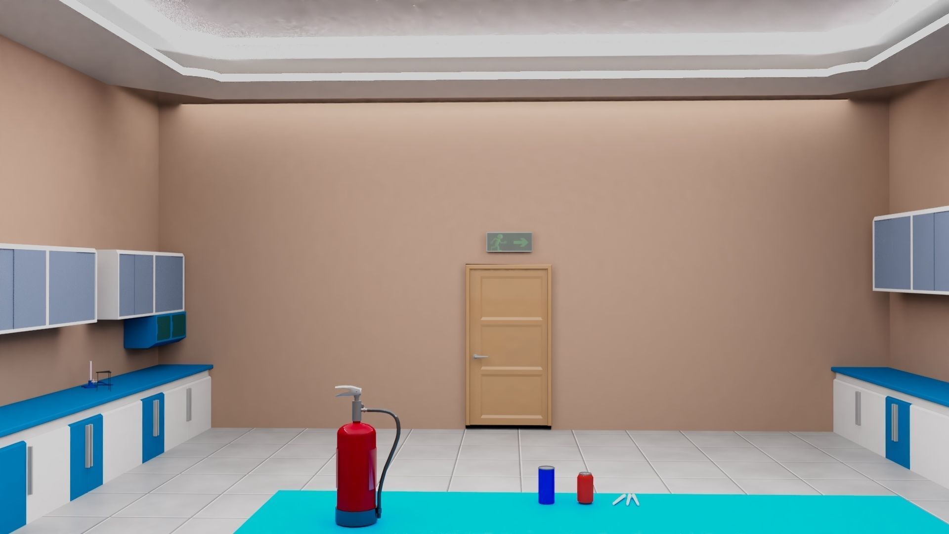 3D model Synthesis reactions Lab VR / AR / low-poly | CGTrader