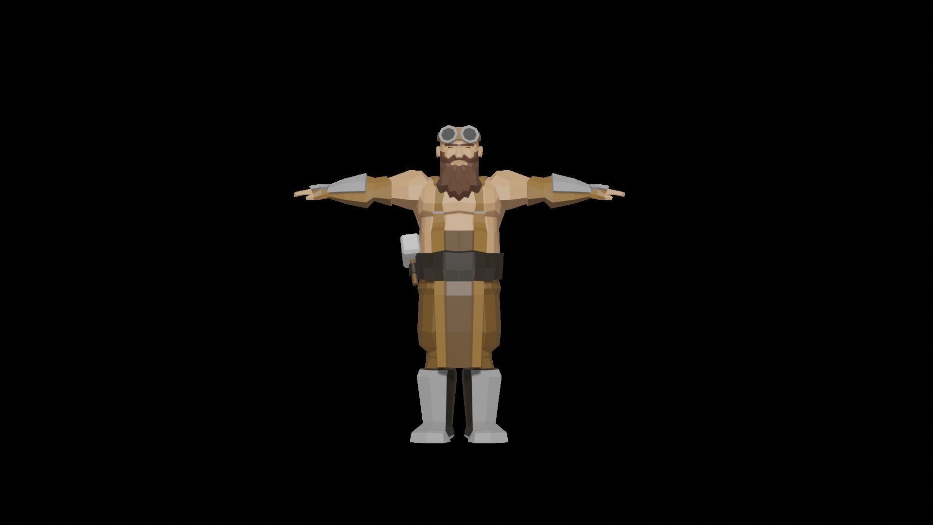 3D model RPG Character Low-poly 3D model VR / AR / low-poly | CGTrader