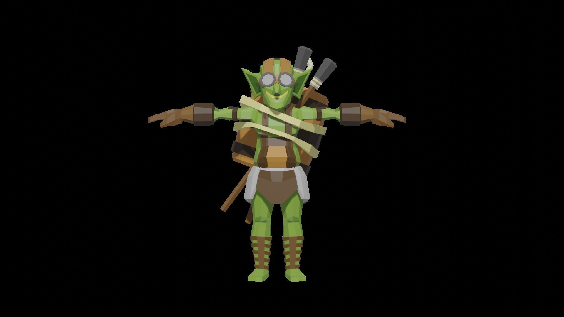 3D model RPG Character Low-poly 3D model VR / AR / low-poly | CGTrader