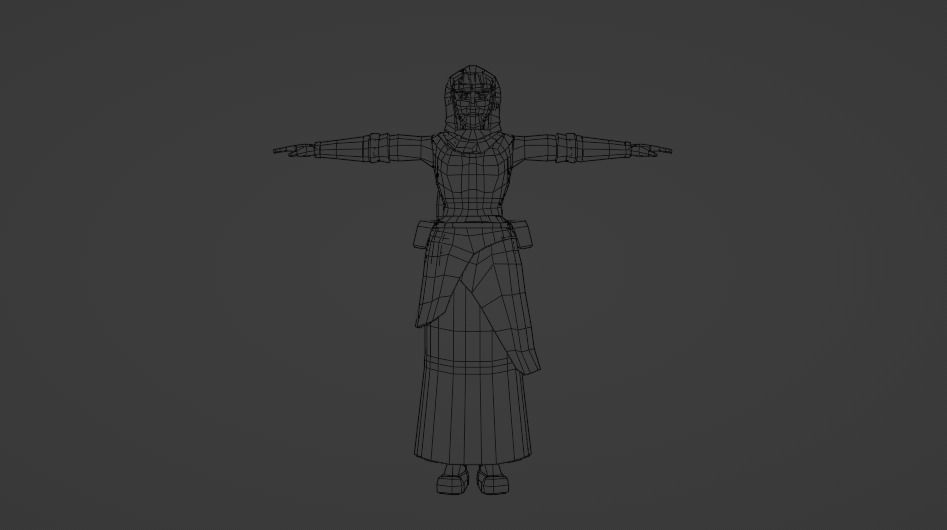 3D model RPG Character Low-poly 3D model VR / AR / low-poly | CGTrader