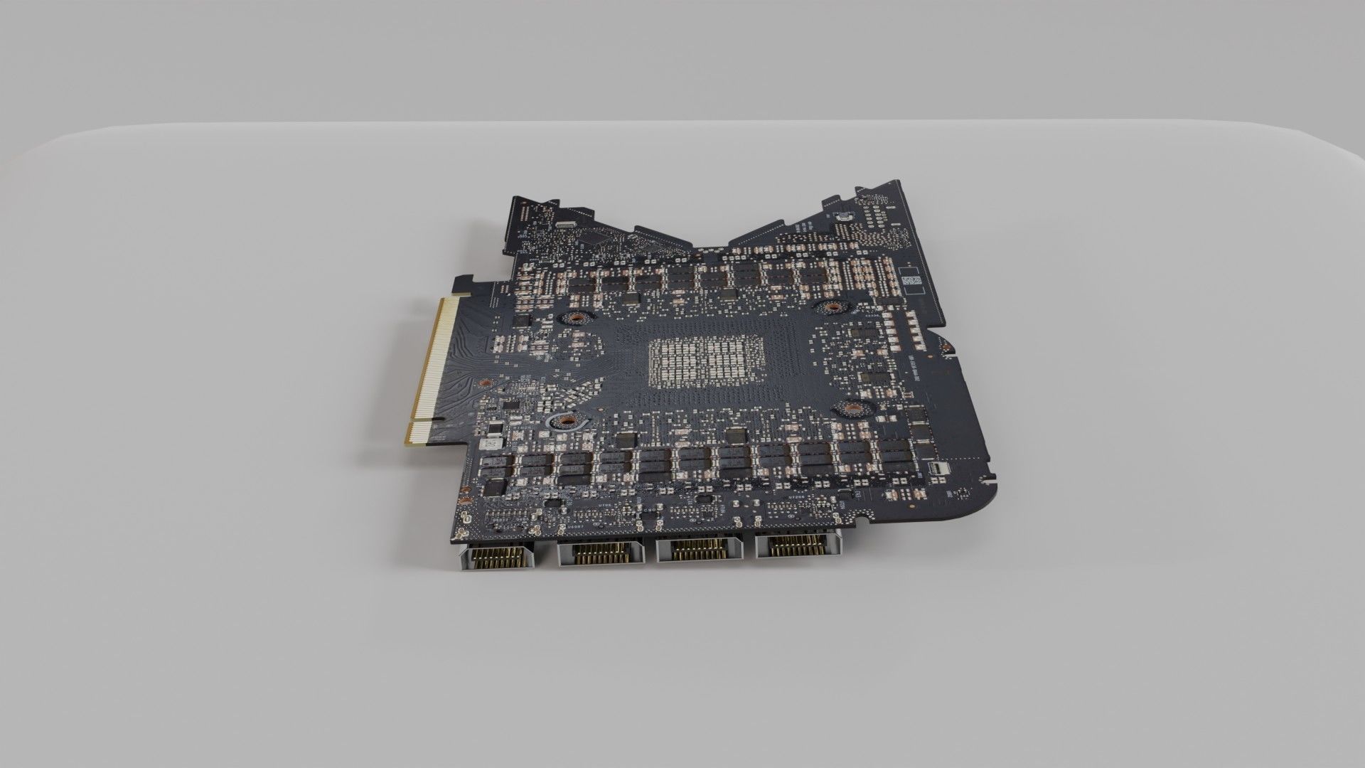 Nvidia GeForce RTX 4090 FE - no heatsink 3D model | CGTrader