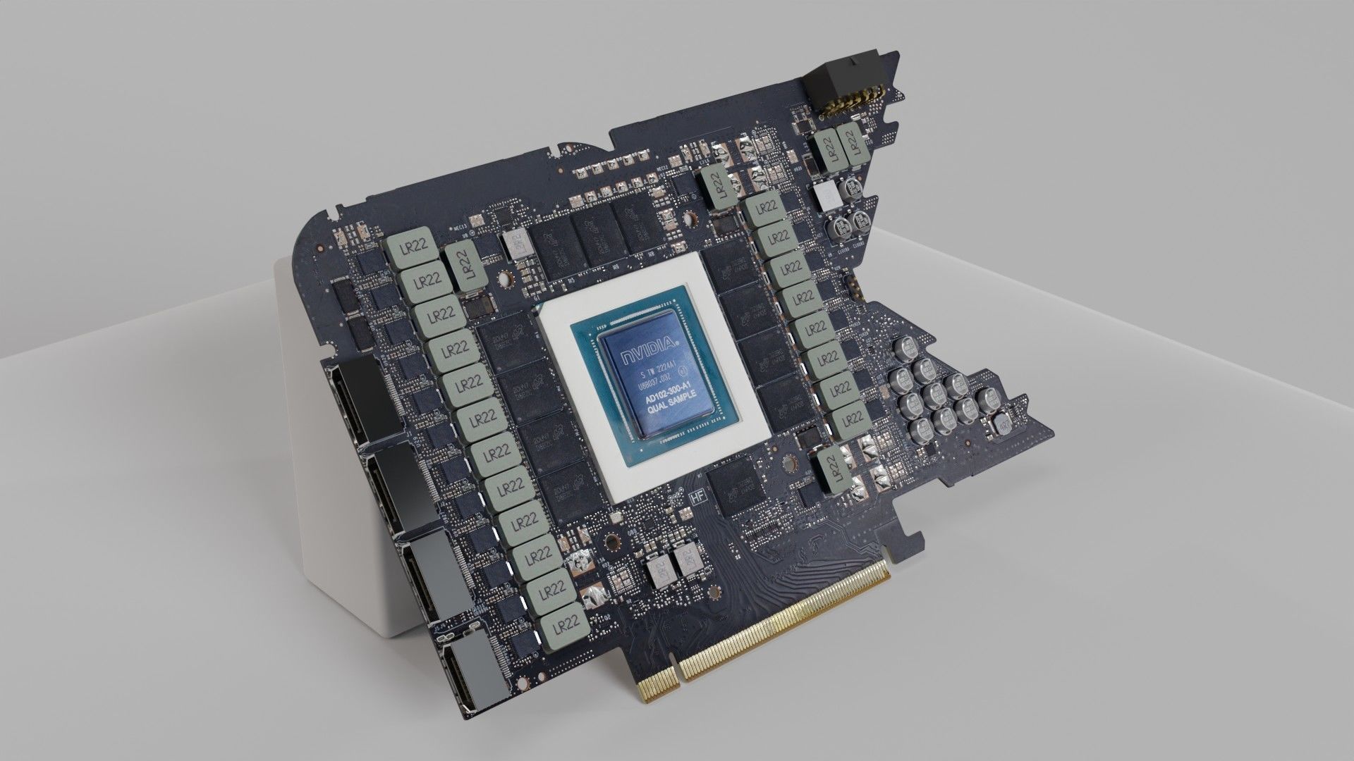 Nvidia GeForce RTX 4090 FE - no heatsink 3D model | CGTrader