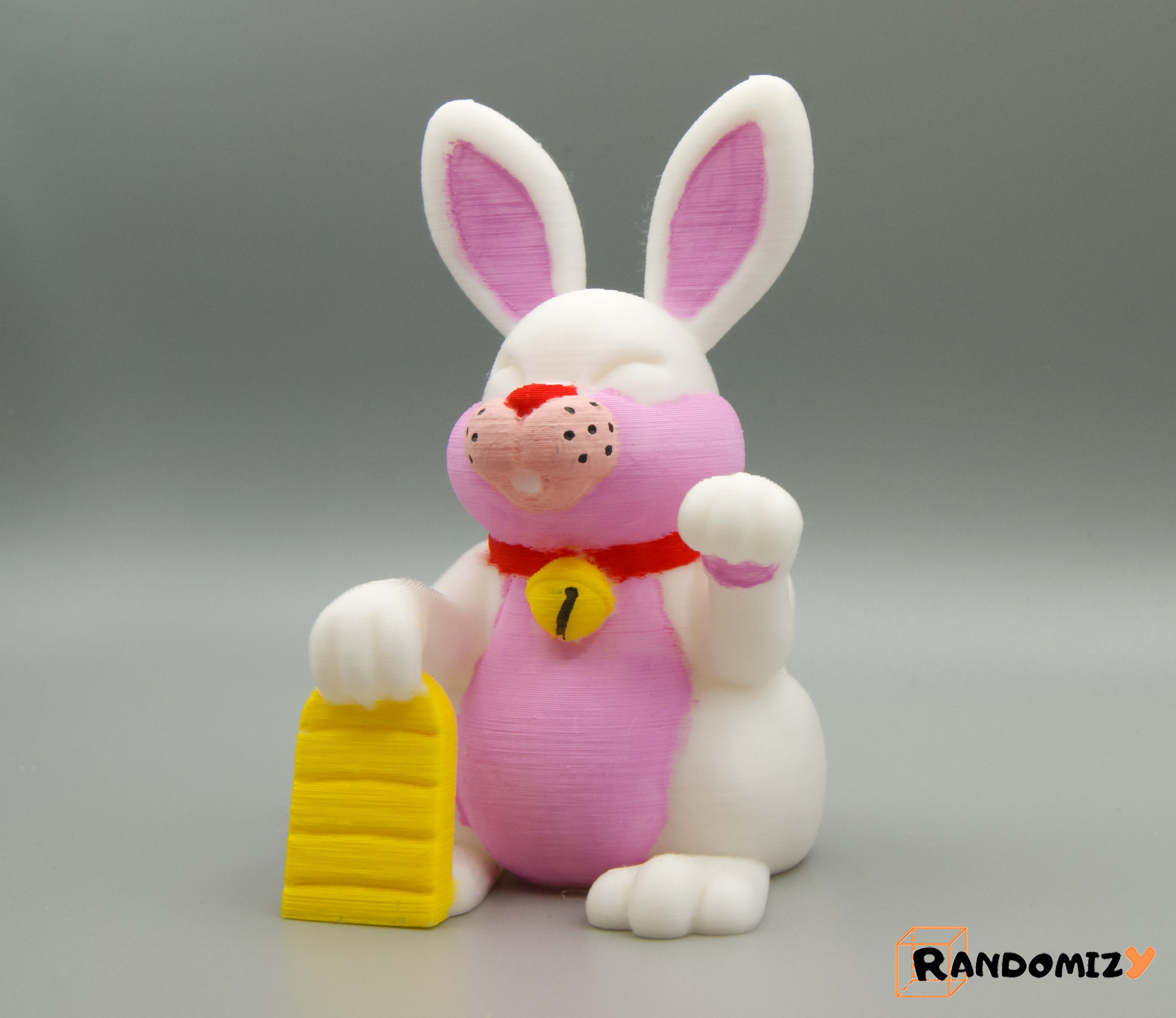 Maneki Usagi - Lucky Rabbit 3D model 3D printable | CGTrader