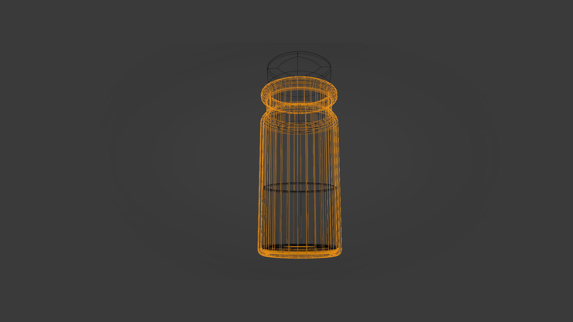 3D model Medical Lab Chemical Clear Glass Bottle Realistic 3D model VR ...