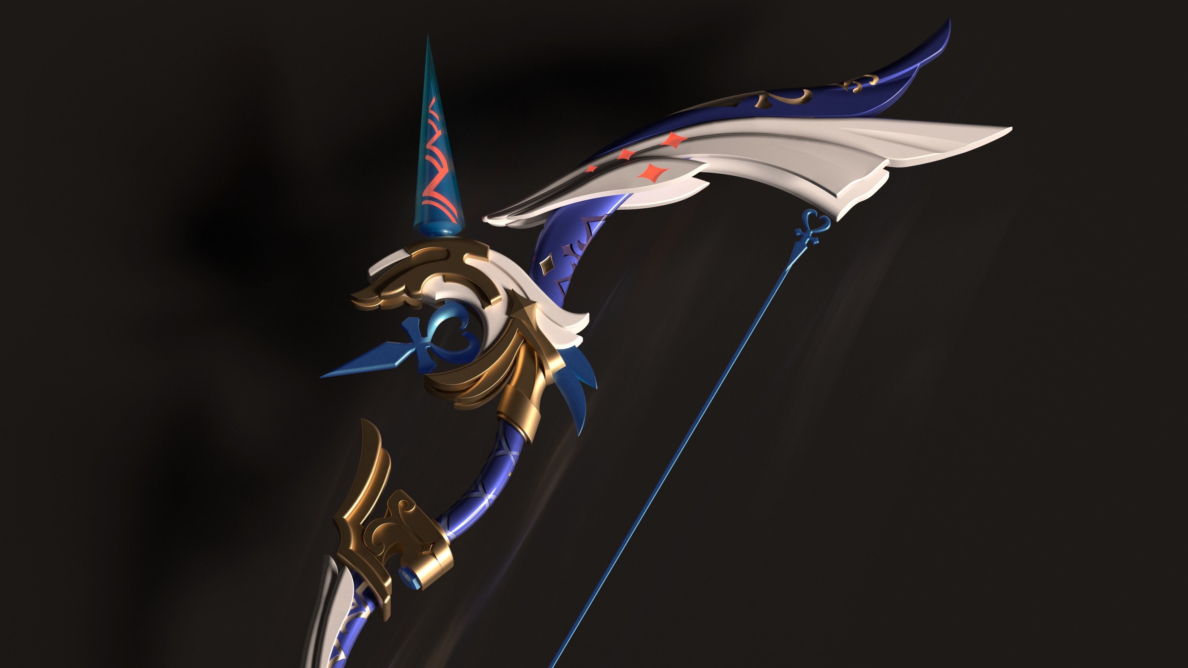 Genshin Impact - Amos Bow - 3d file -stl 3D model 3D printable | CGTrader