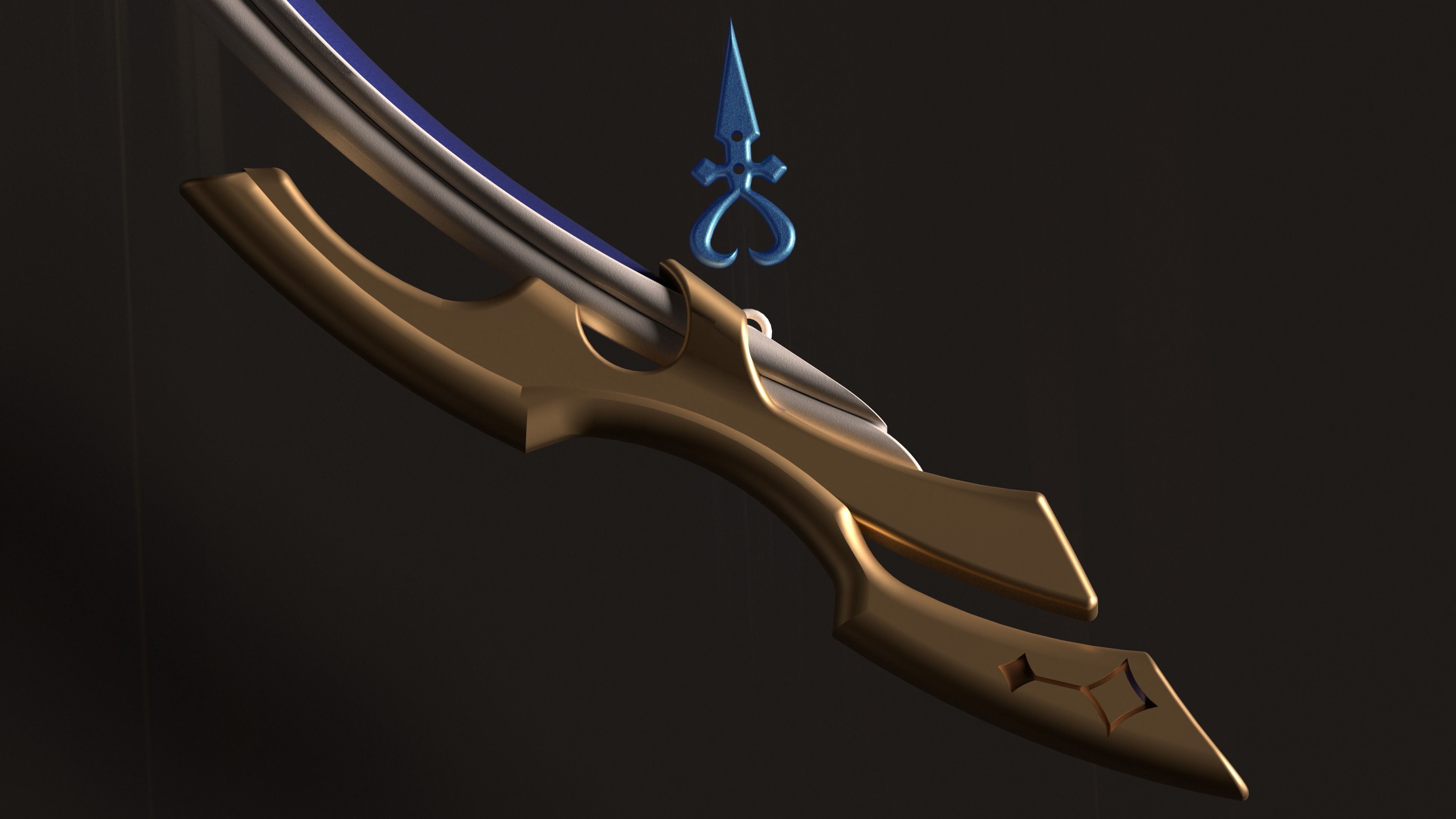 Genshin Impact - Amos Bow - 3d file -stl 3D model 3D printable | CGTrader