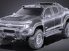 Chevrolet Colorado ZH2 CG 2017 3D model | CGTrader