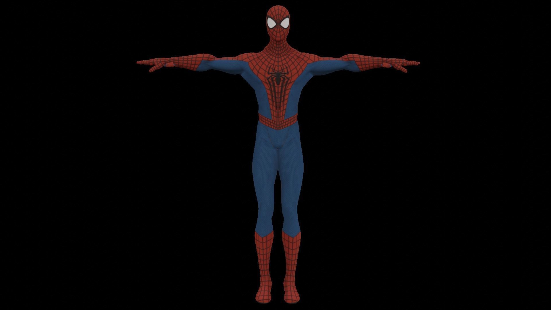 Spiderman 3D Character Model 3D model rigged | CGTrader