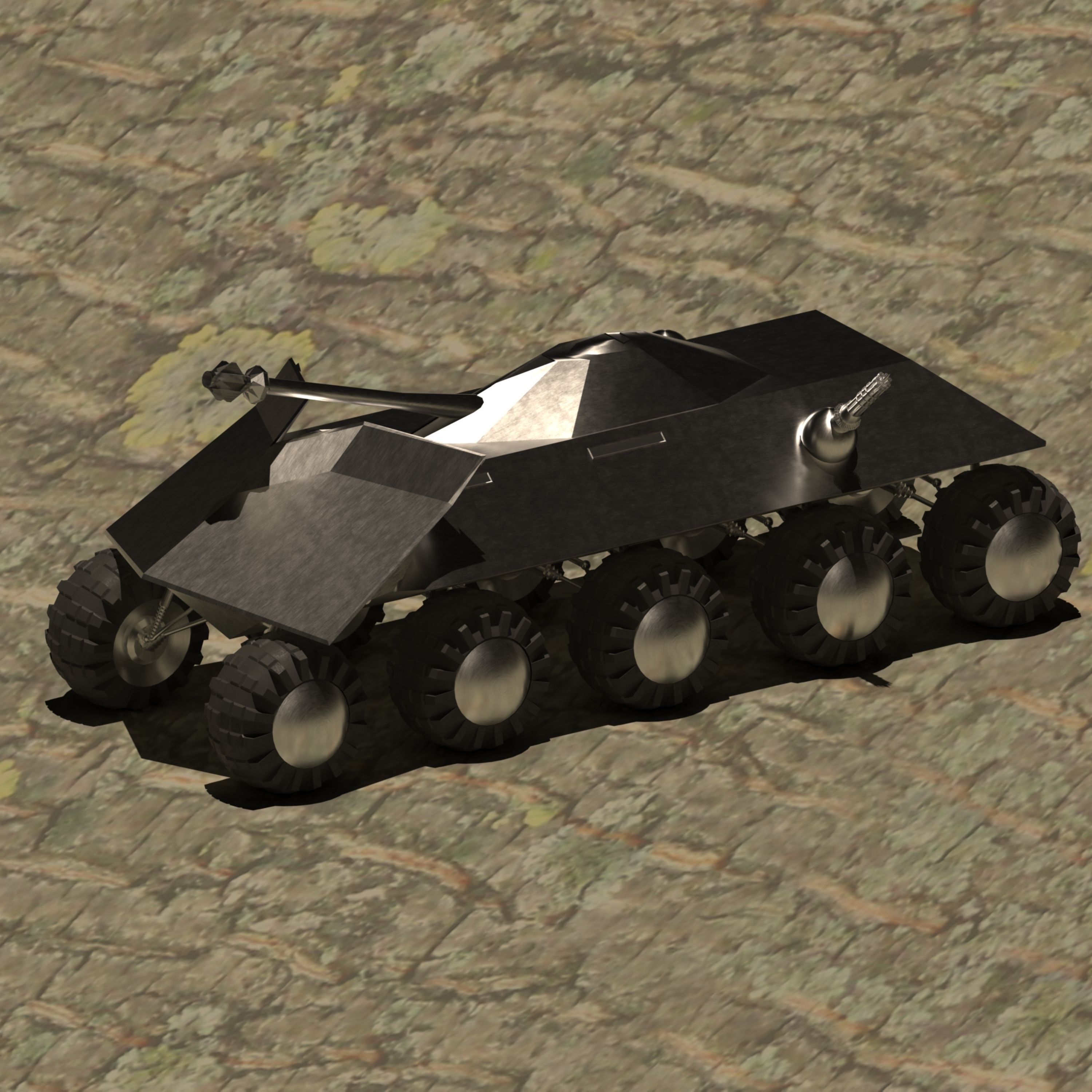 tank btr 3D model | CGTrader