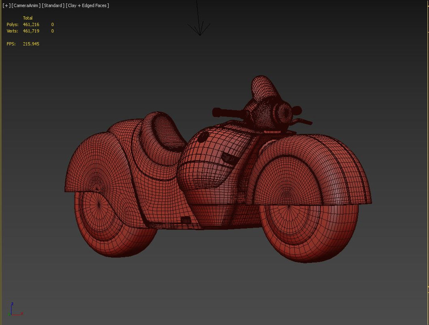 3D motorcycle concept 3D model | CGTrader