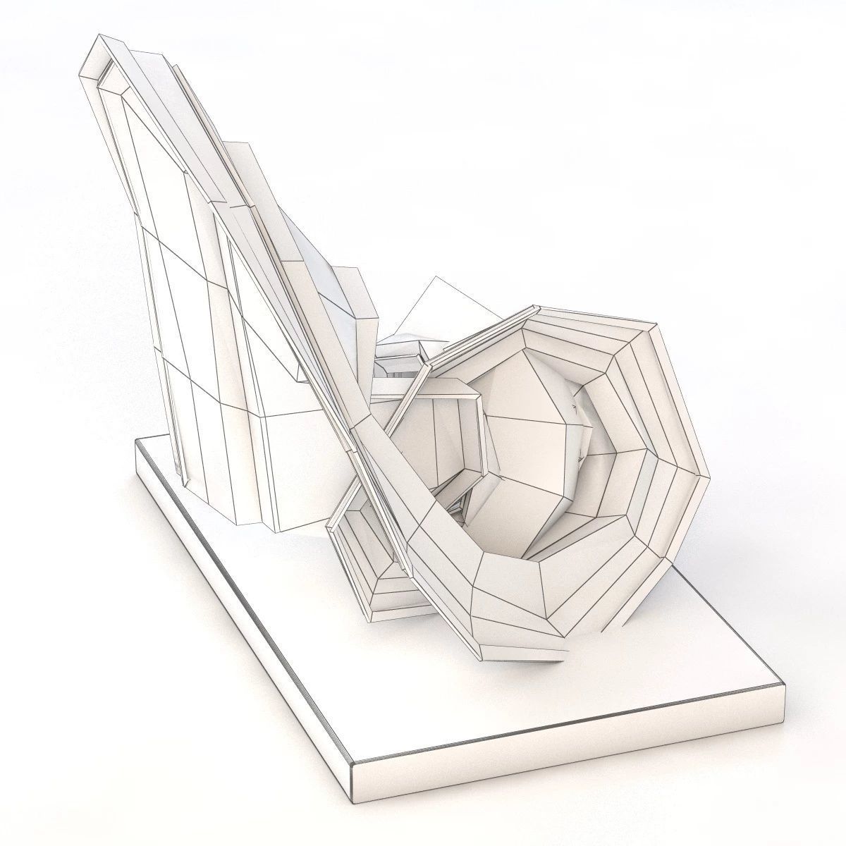 Tony Cragg Mccormack Sculpture 3D model | CGTrader