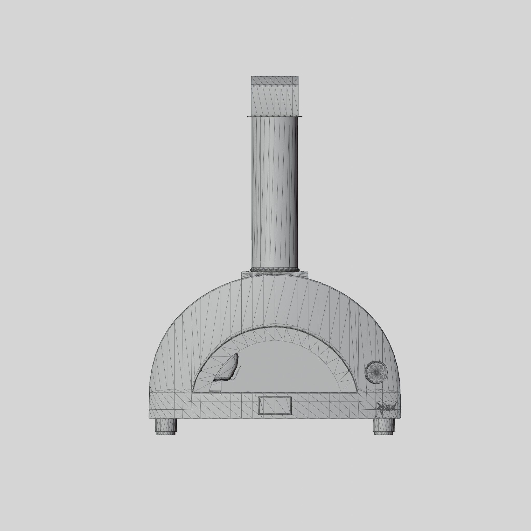 3D model 3D model of Pizza oven-ONE VR / AR / low-poly | CGTrader