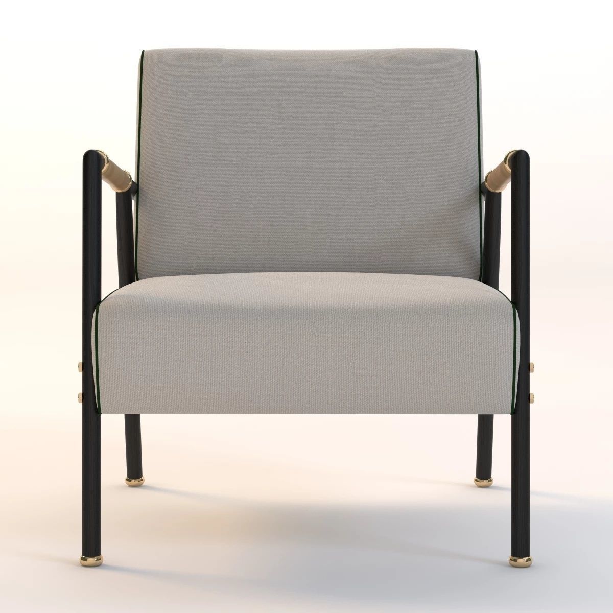 Pinto Lodge Armchair 3D model | CGTrader