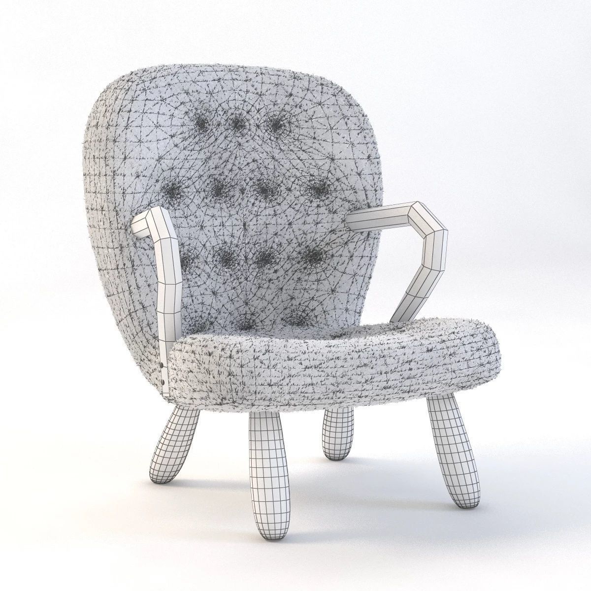 Philip Arctander Chair 3D model | CGTrader