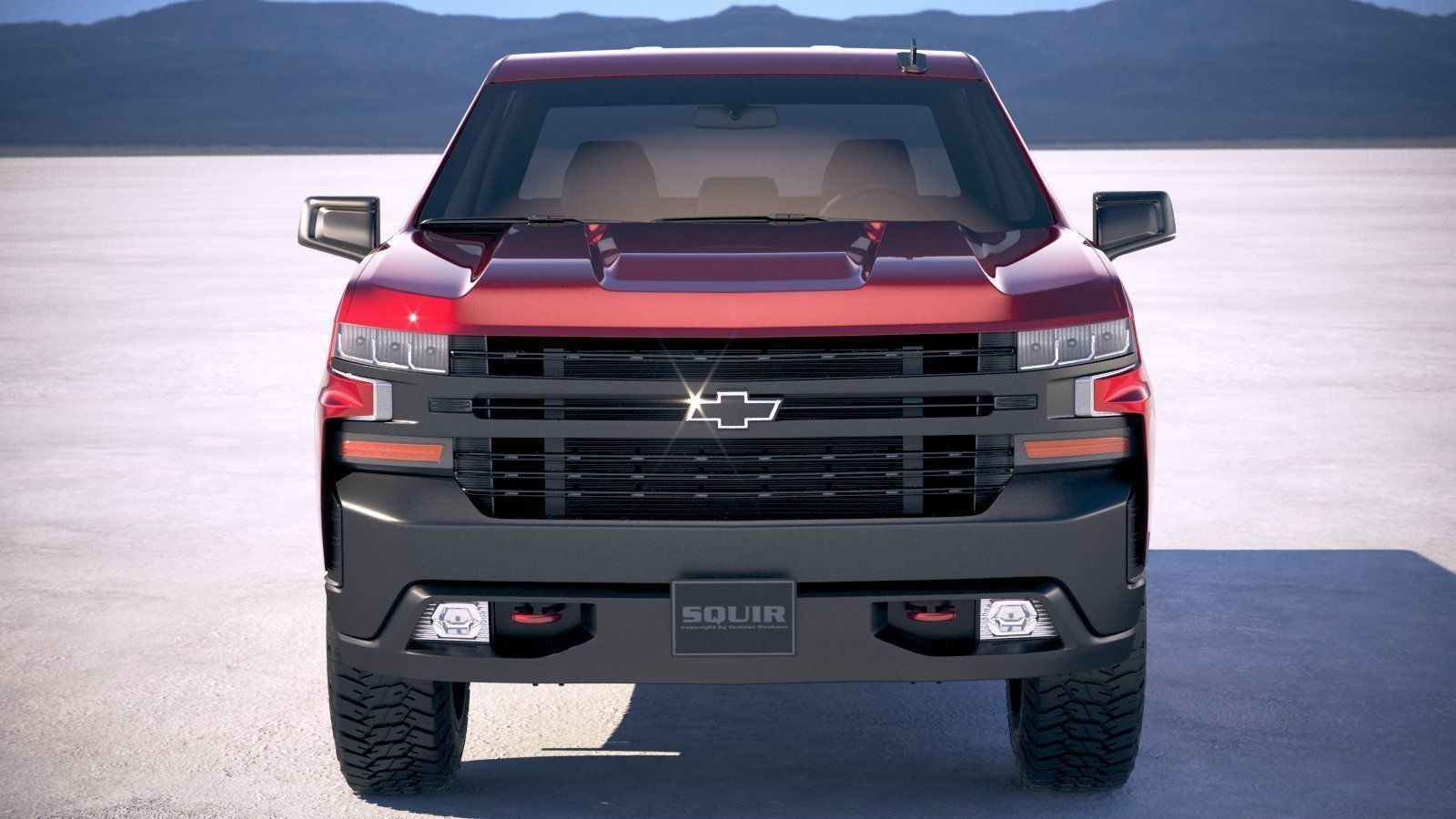 Chevrolet Silverado z71 CG 2019 3D model | CGTrader